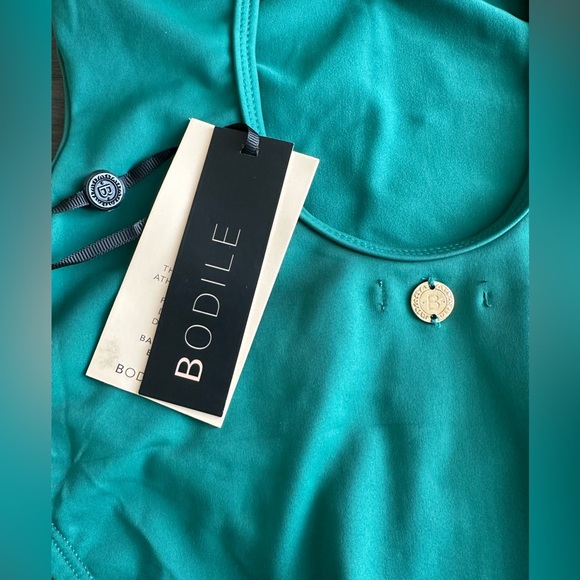 Other | Nwt Bodile Larissa Leotard Tank Cross Back | Poshmark